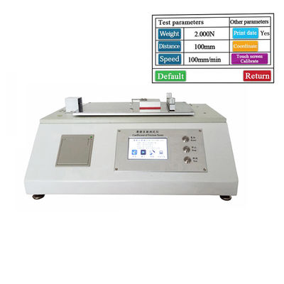 ISO 8295 Computerized Digital Coefficient Of Friction COF Tester For ...