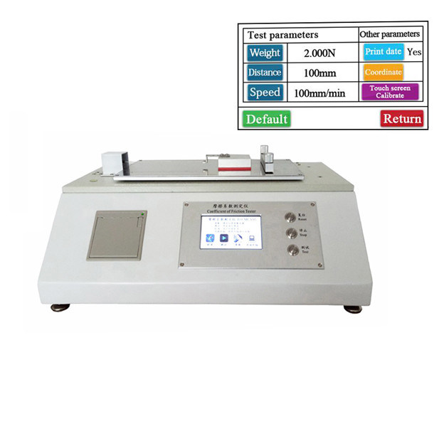 ISO 8295 Computerized Digital Coefficient Of Friction COF Tester For ...