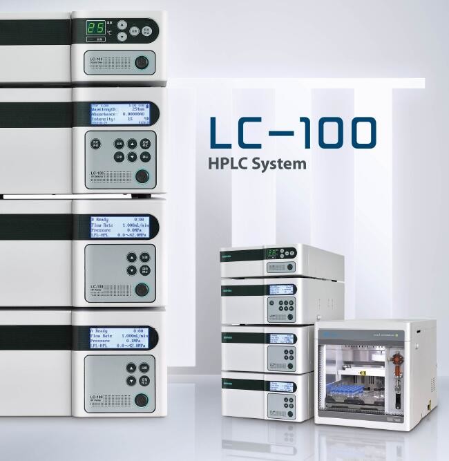 LC-100 Gradient High Performance Liquid Chromatography Machine Pharma ...